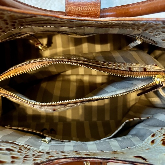 Brahmin | Accessories | Brahmin Elisa Tri Color Hobo Satchel | Poshmark